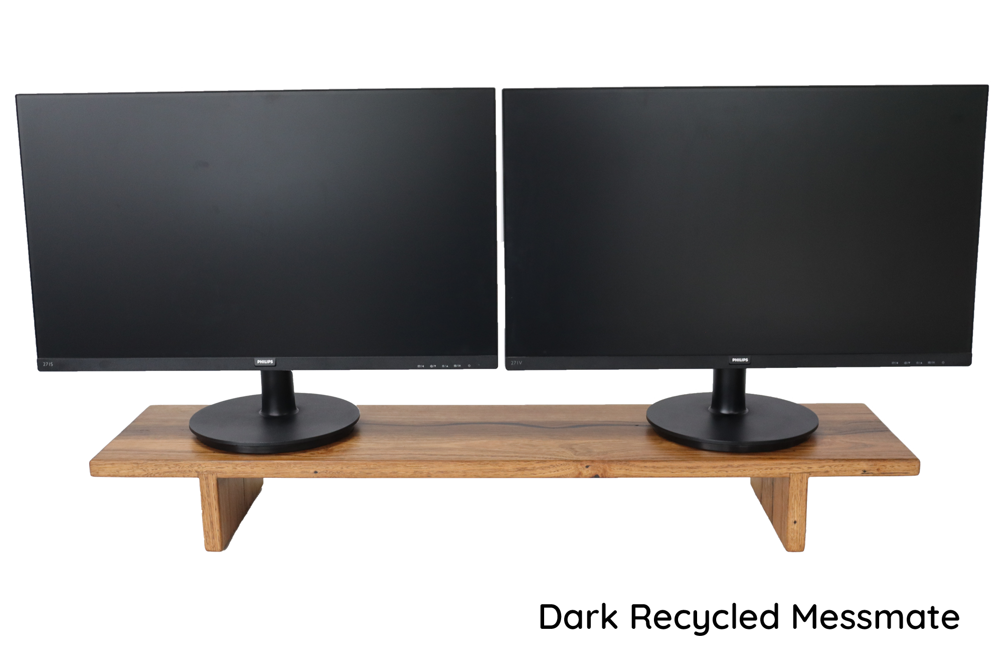 PRO Series Dark Recycled Messmate Manual Standing Desk | UpDown Desk