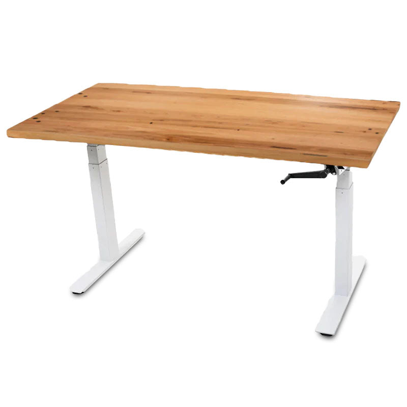 PRO Series Dark Recycled Messmate Manual Standing Desk | UpDown Desk
